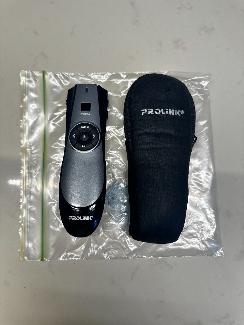 Prolink PWP102G 2.4Ghz Wireless Presenter with Air Mouse, Computers ...