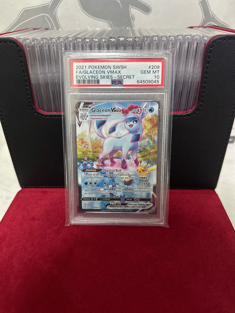 PSA 10 Eeveelutions Vmax + V Alt art!!! #Umbreon #Espeon #Sylveon # ...