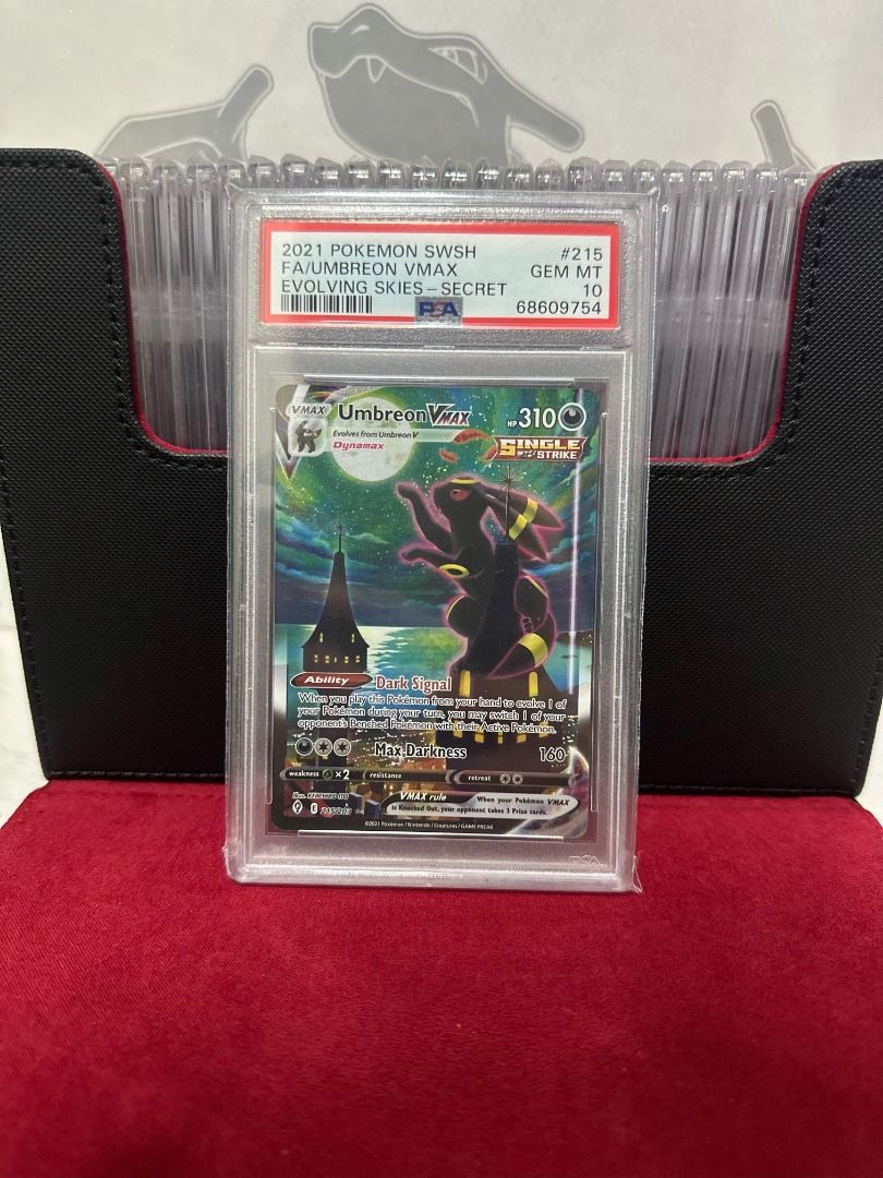PSA 10 Eeveelutions Vmax + V Alt art!!! #Umbreon #Espeon #Sylveon # ...