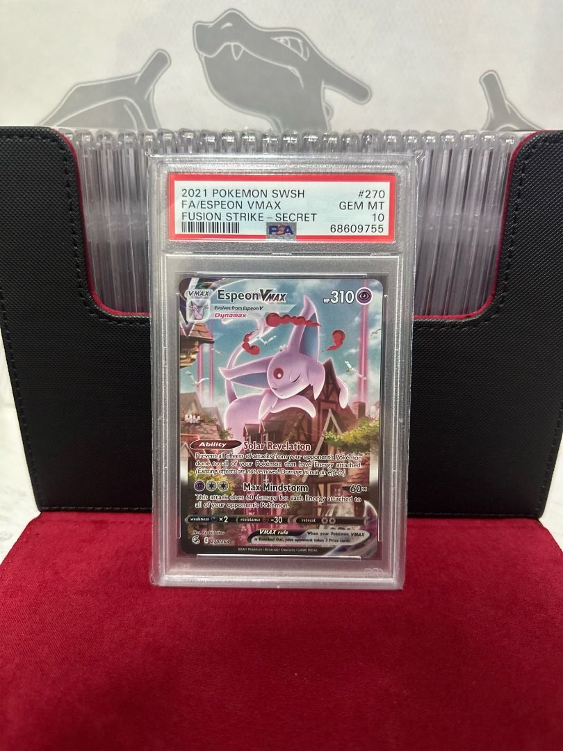 PSA 10 Eeveelutions Vmax + V Alt art!!! #Umbreon #Espeon #Sylveon # ...