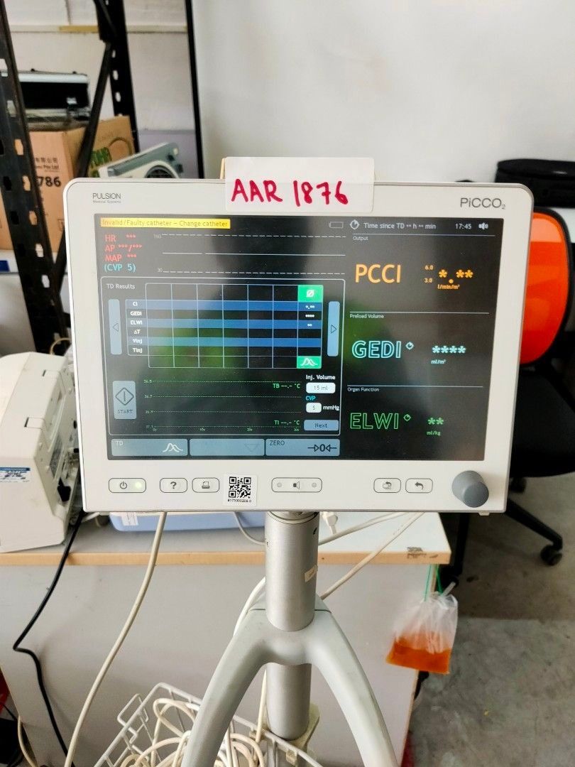PULSION Patient Monitoring System for sale @ $ 2000 each (AAR 1876 ...