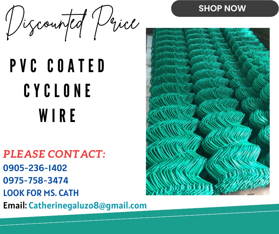 PVC COATED CYCLONE WIRE, Commercial & Industrial, Industrial Equipment ...