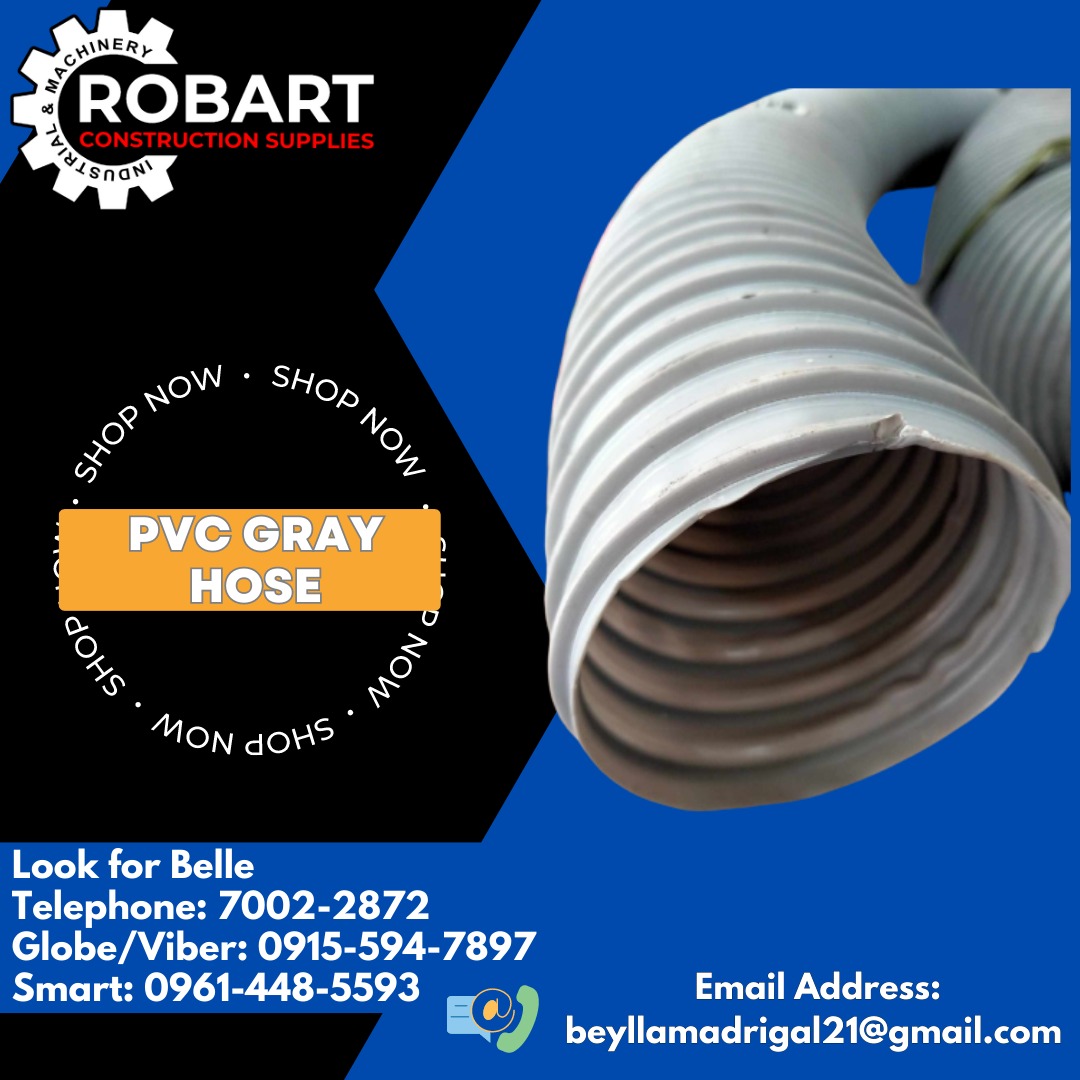 PVC Gray Hose, Commercial & Industrial, Construction Tools & Equipment ...