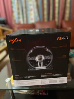 PXN V3 PRO Version 2 Racing Game Steering Wheel V3ii Racing Simulator ...