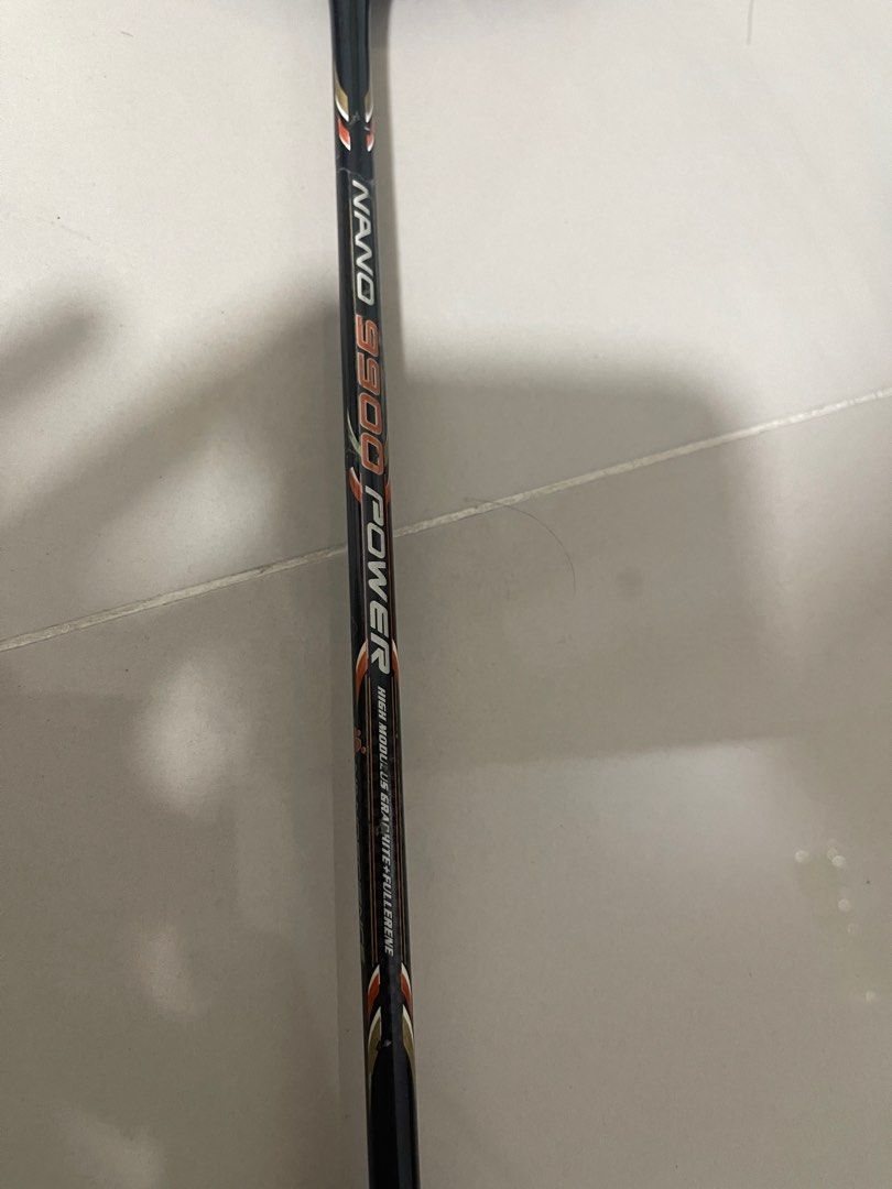 Racket Nano 9900 Power, Sports Equipment, Sports & Games, Racket & Ball ...