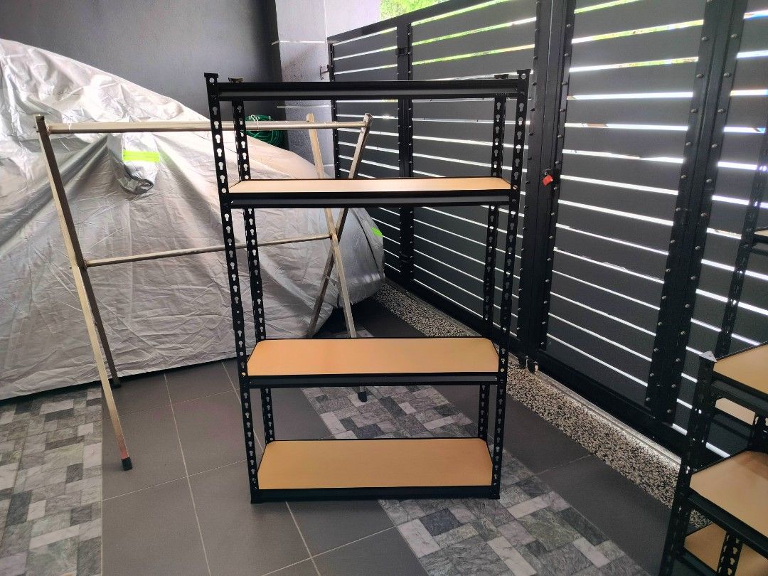 Rak besi 4 tingkat, Furniture & Home Living, Furniture, Shelves ...