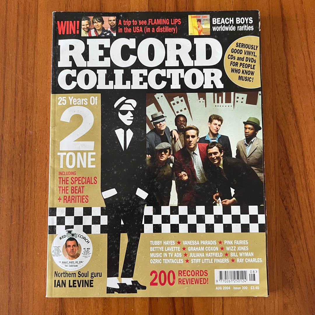 Record Collector Issue 300 2 Tone Beach Boys Tubby Hayes Ian Levine ...