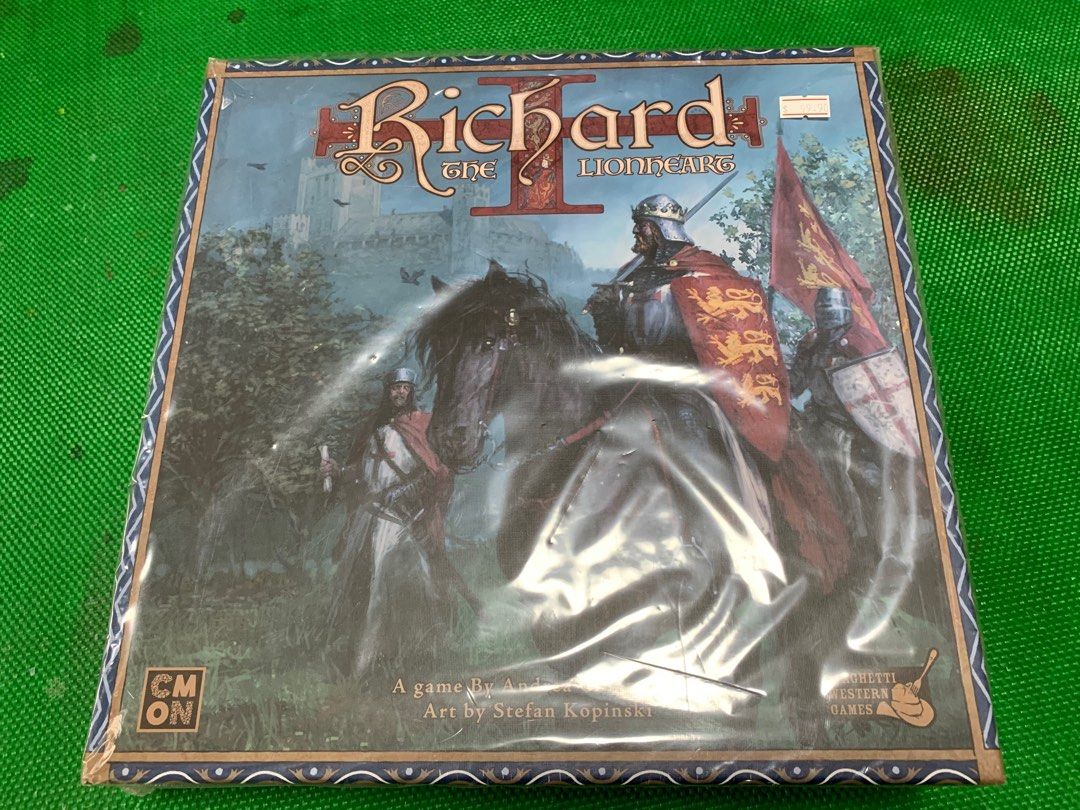 Richard the Lionheart Board Game, Hobbies & Toys, Toys & Games on Carousell