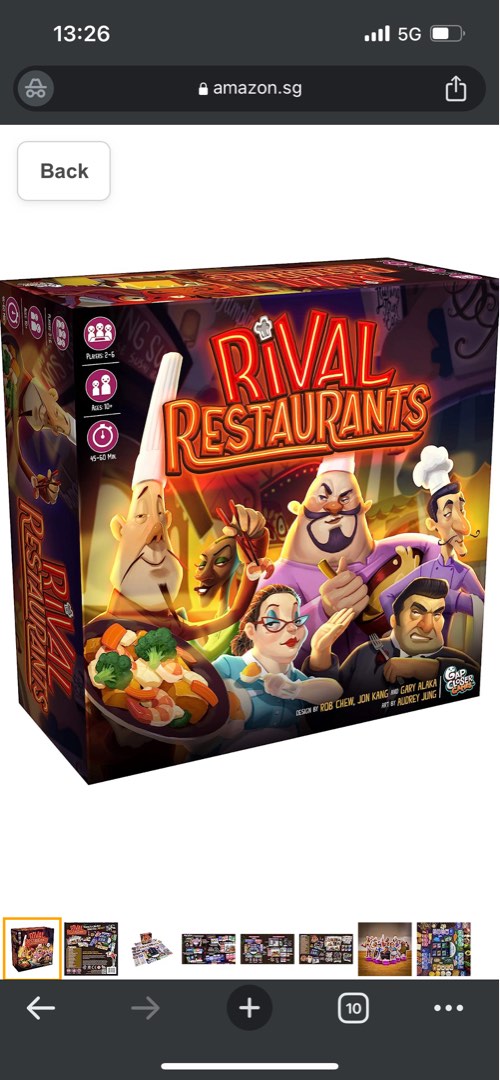 Rival restaurants with expansion bundle, Hobbies & Toys, Toys & Games ...