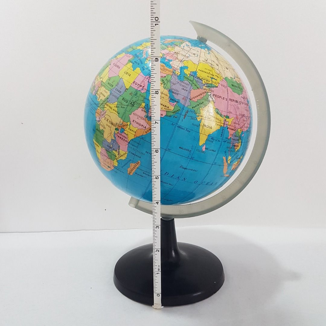 Rotating Globe Map Display Educational Toy Furniture And Home Living Home Decor Other Home 