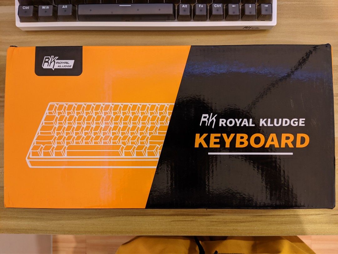Royal Kludge RK84 Red Switch Tri-Mode Hotswappable Mechanical Keyboard ...