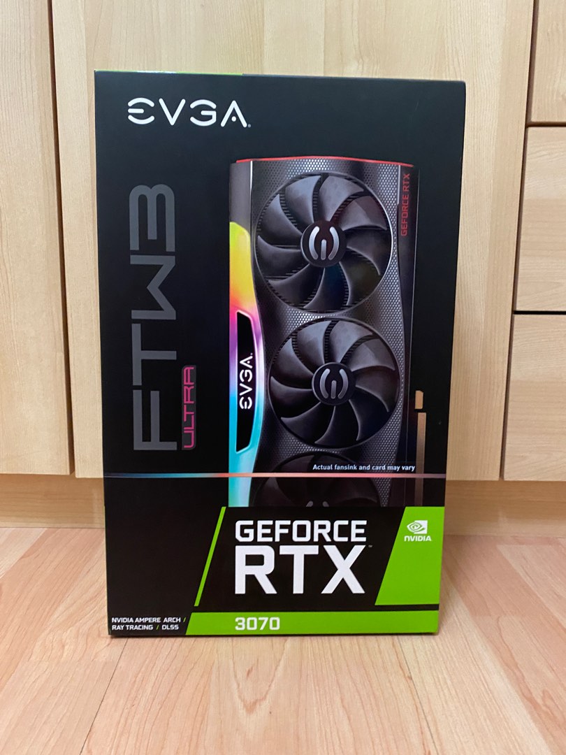 RTX 3070 - EVGA FW3 Ultra, nvidia rtx3070 gpu, Computers & Tech, Parts ...