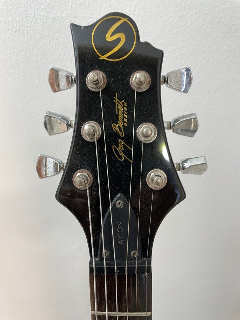 Samick electric guitar designed by Greg Bennett, Hobbies & Toys, Music ...