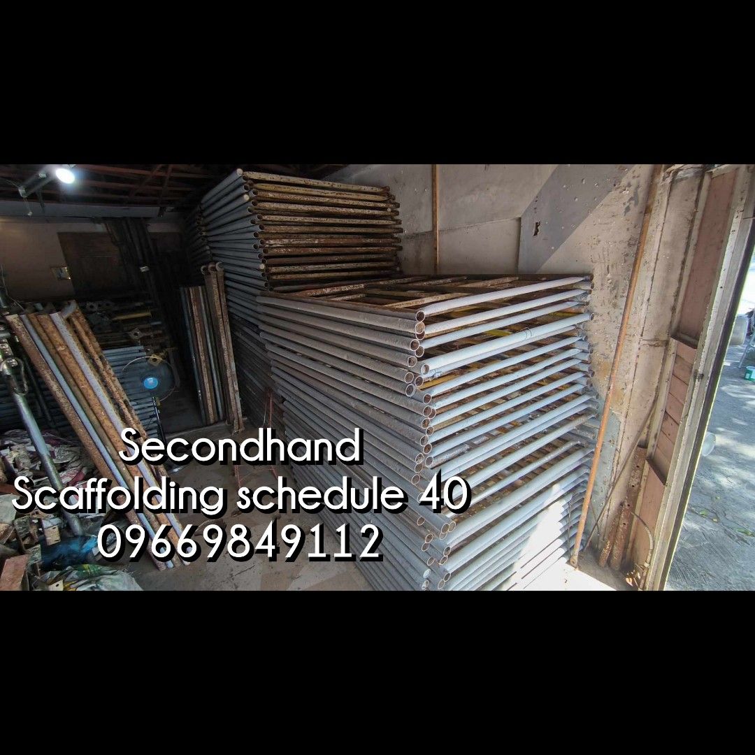 Scaffolding schedule 40, Commercial & Industrial, Construction ...