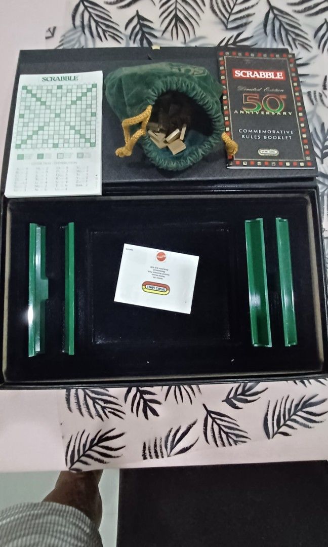 Scrabble limited edition, Hobbies & Toys, Toys & Games on Carousell