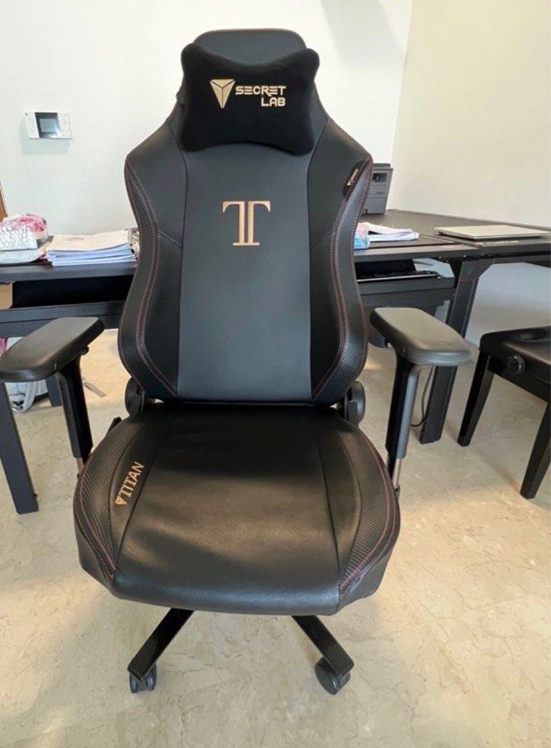 Secretlab Desk and chair S & L, Furniture & Home Living, Furniture ...