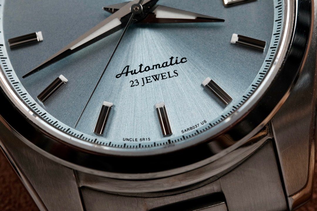 Seiko SARB - 6R15 uncle dial blue, Men's Fashion, Watches & Accessories ...