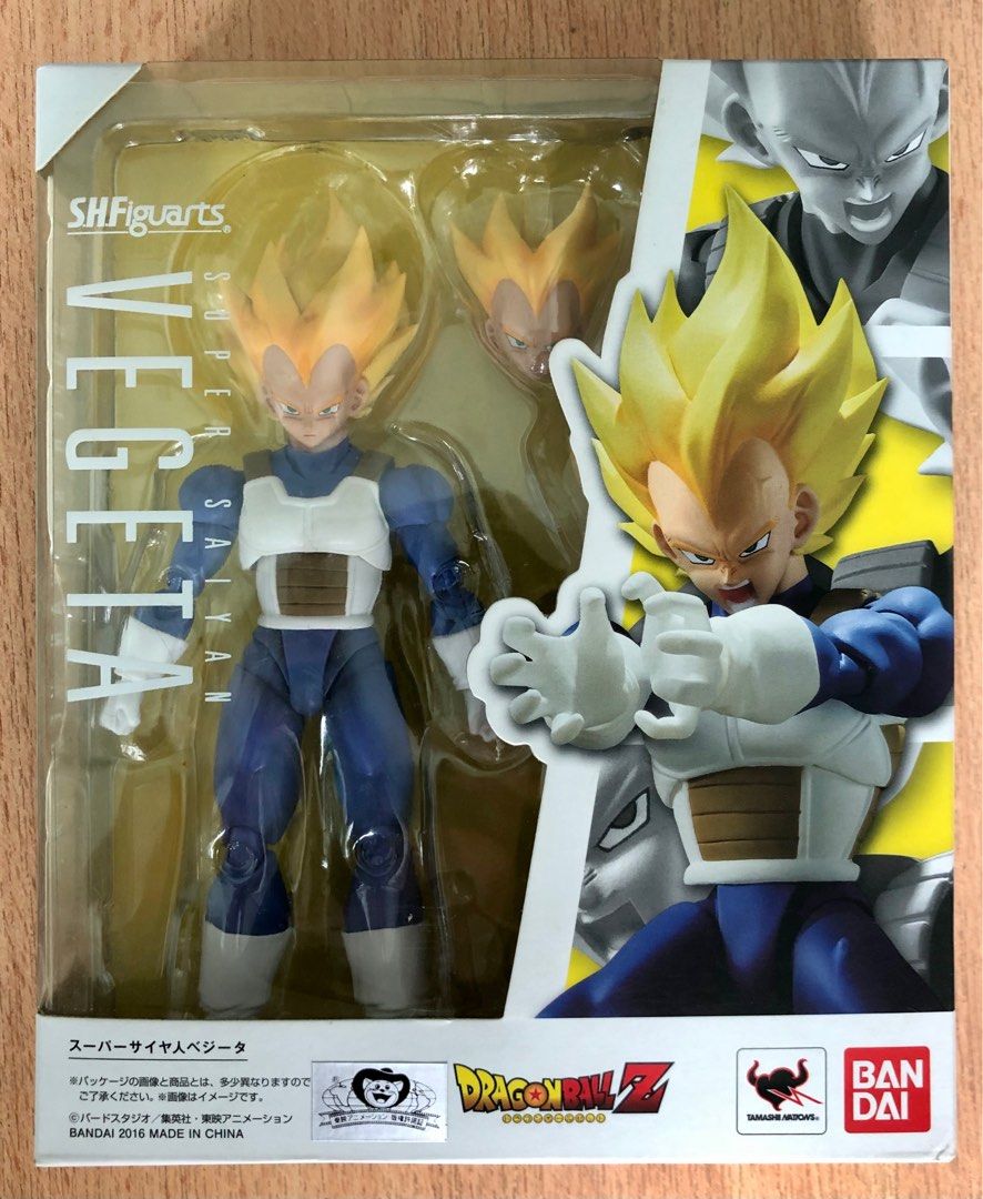 SHF Figuarts - Dragon Ball Z Super Saiyan Vegeta 2.0, Hobbies & Toys, Toys & Games on Carousell