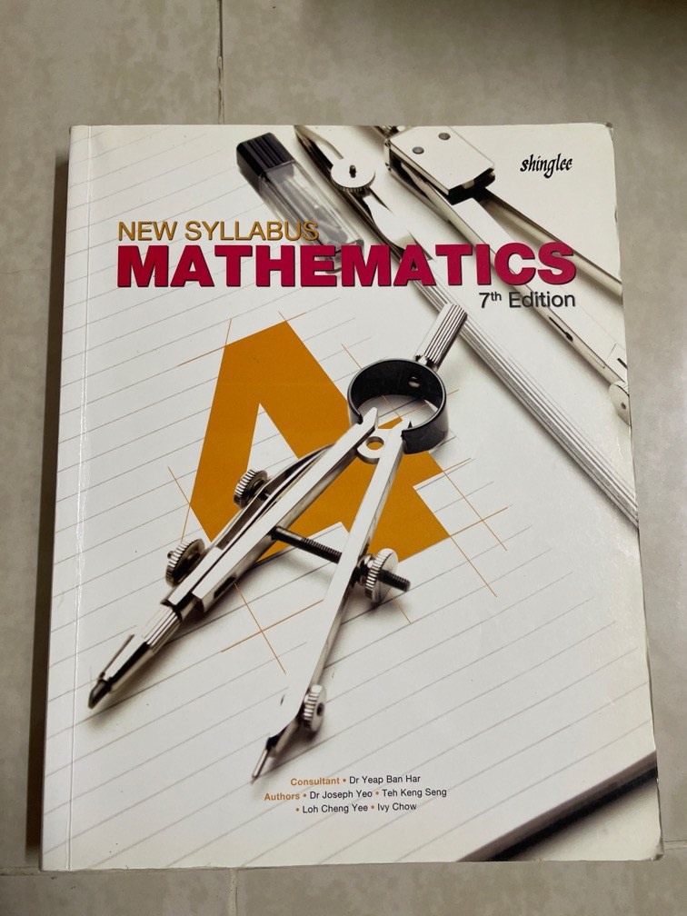 Shinglee New Syllabus Mathematics 7th Edition (Book 4), Hobbies & Toys ...