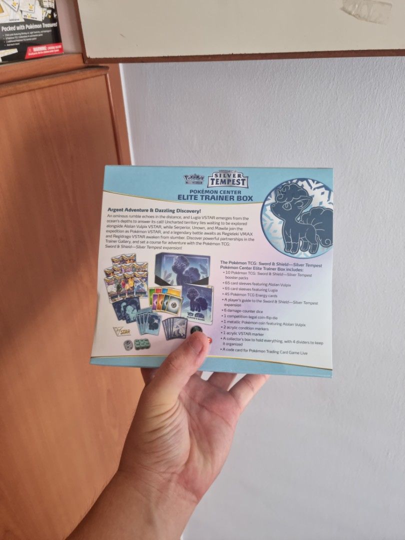 Silver Tempest Pokemon Center Exclusive Elite Trainer Box | Pokemon ...