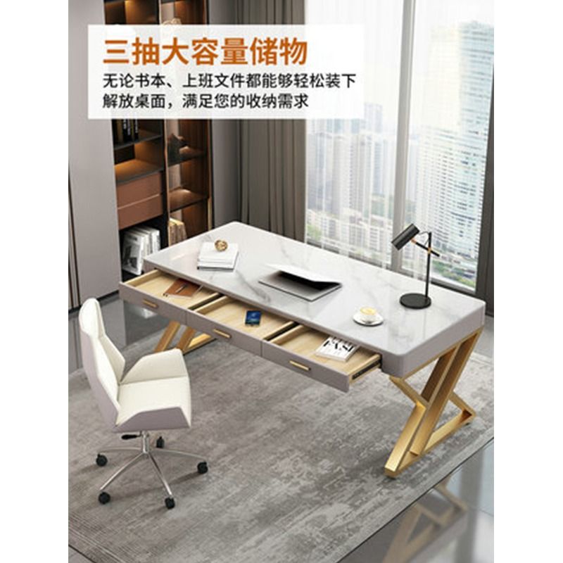 Sintered stone Computer Table Office Desk, Furniture & Home Living ...