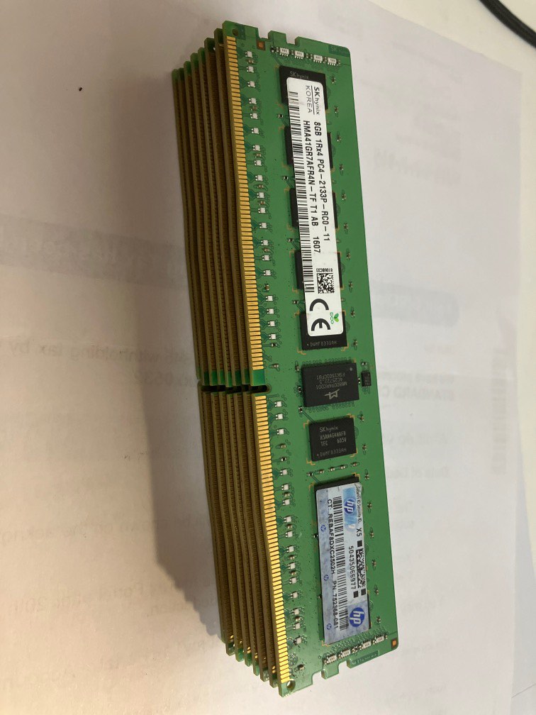 SKhynix 8GB 1Rx4 2133, Computers & Tech, Parts & Accessories, Computer ...