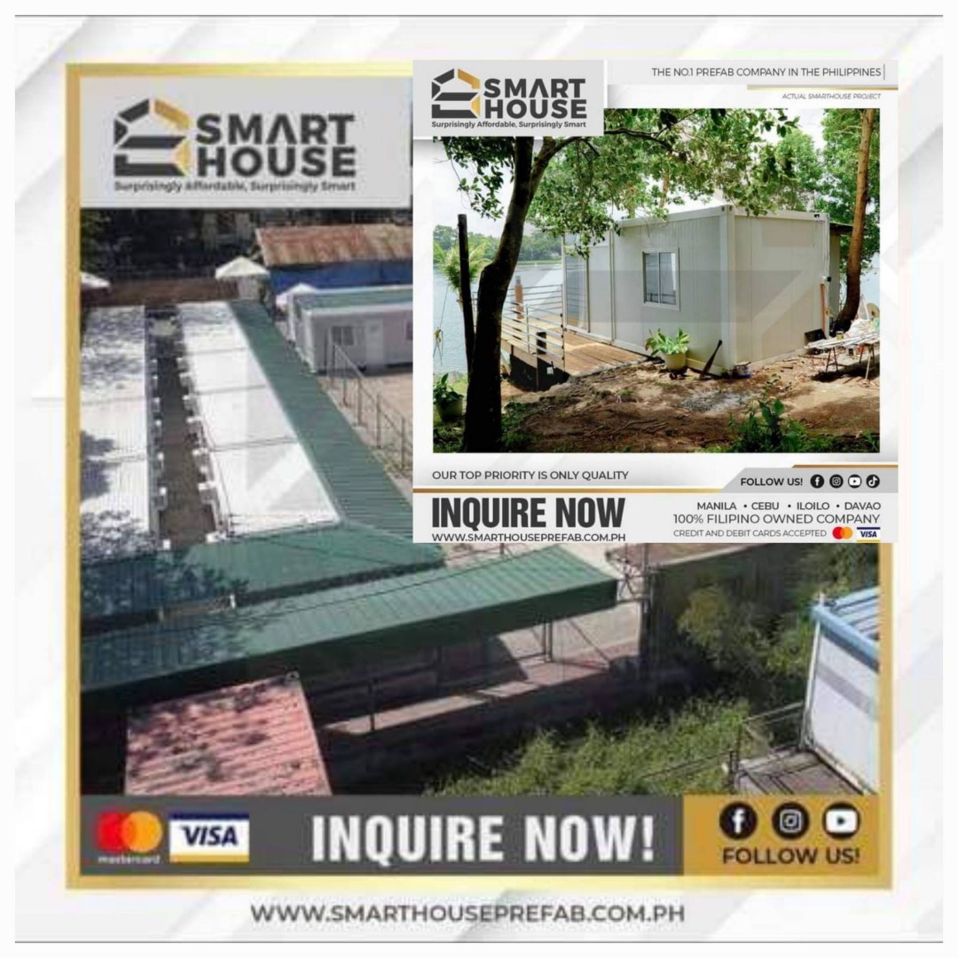 SMARTHOUSE PREFAB CONTAINER VAN HOUSE, Commercial & Industrial, Construction & Building ...