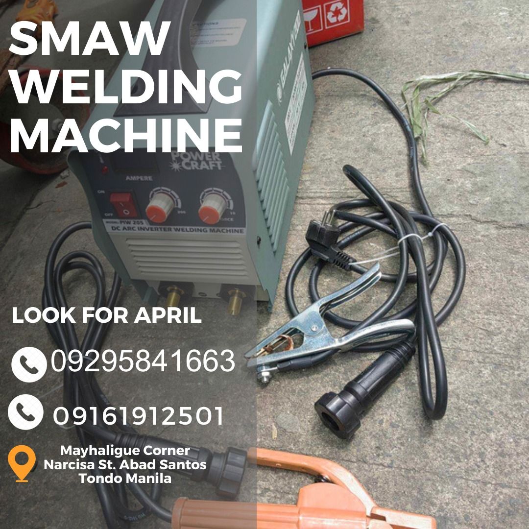 SMAW Welding Machine, Commercial & Industrial, Construction Tools ...