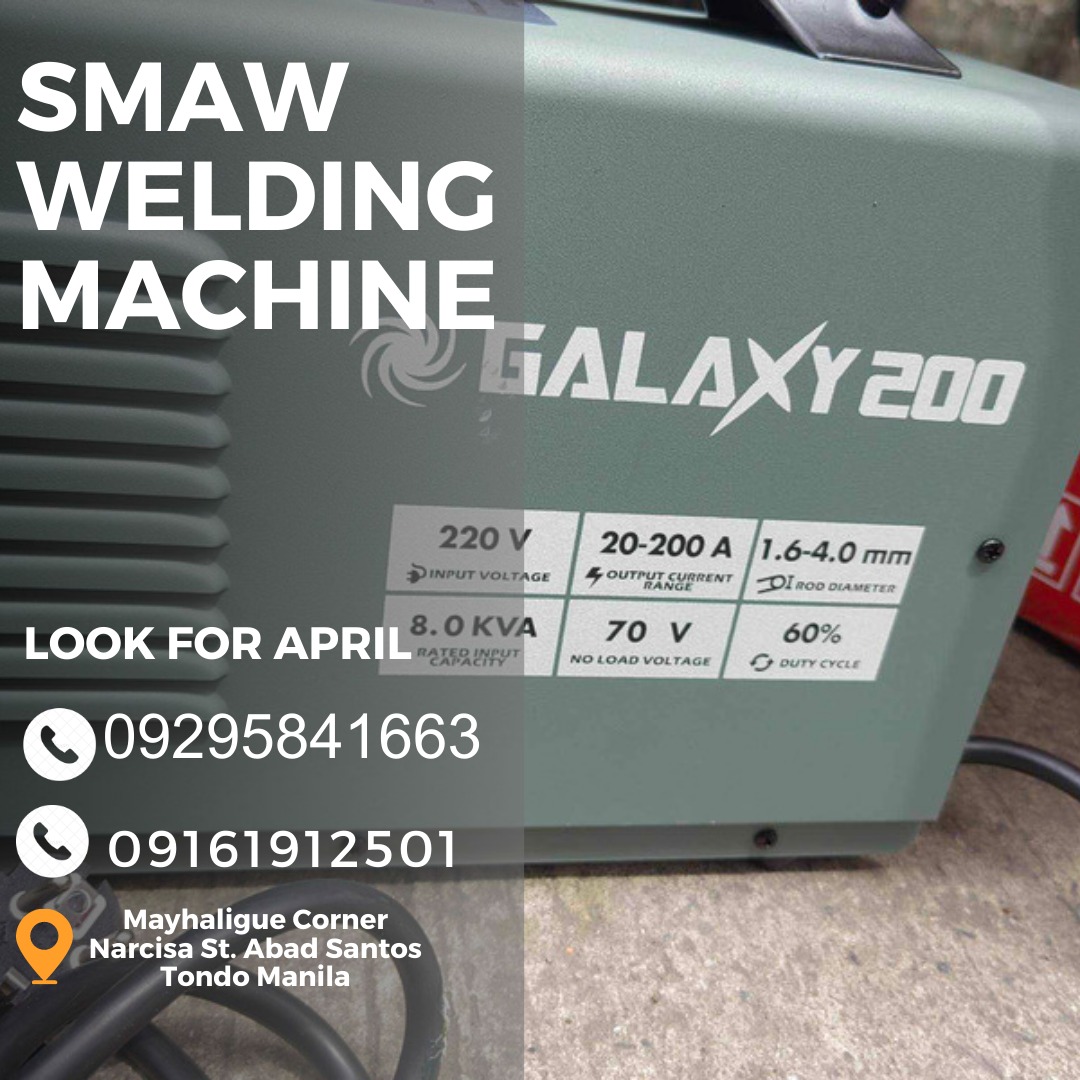 SMAW Welding Machine, Commercial & Industrial, Construction Tools ...
