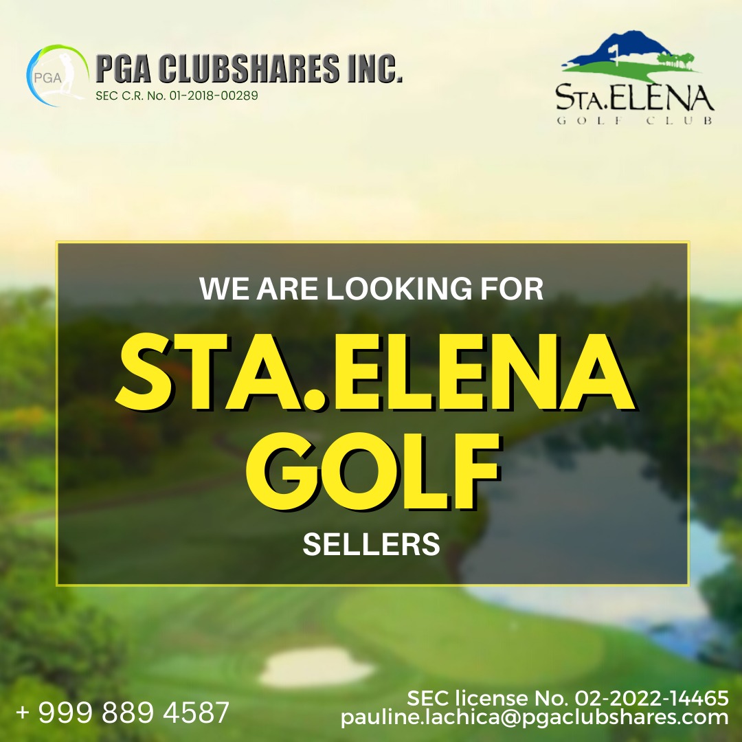 STA ELENA GOLF - PGA CLUBSHARES, Sports Equipment, Sports & Games, Golf ...