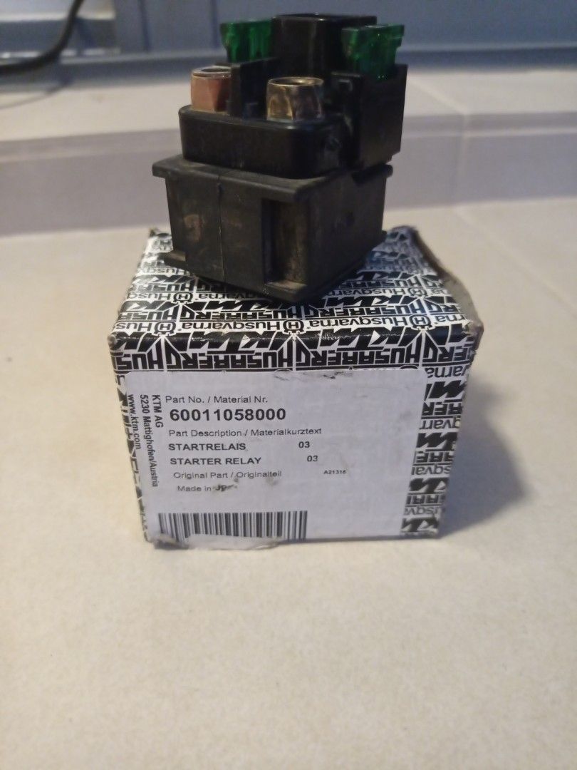 STARTER RELAY 03, KTM 950/990 Adventure, Motorcycles, Motorcycle ...