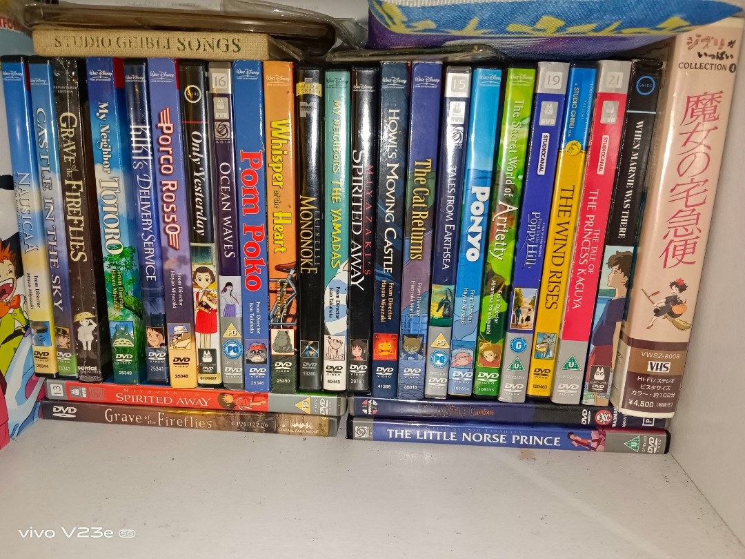 Studio Ghibli Complete 22 DVD Collections on Carousell