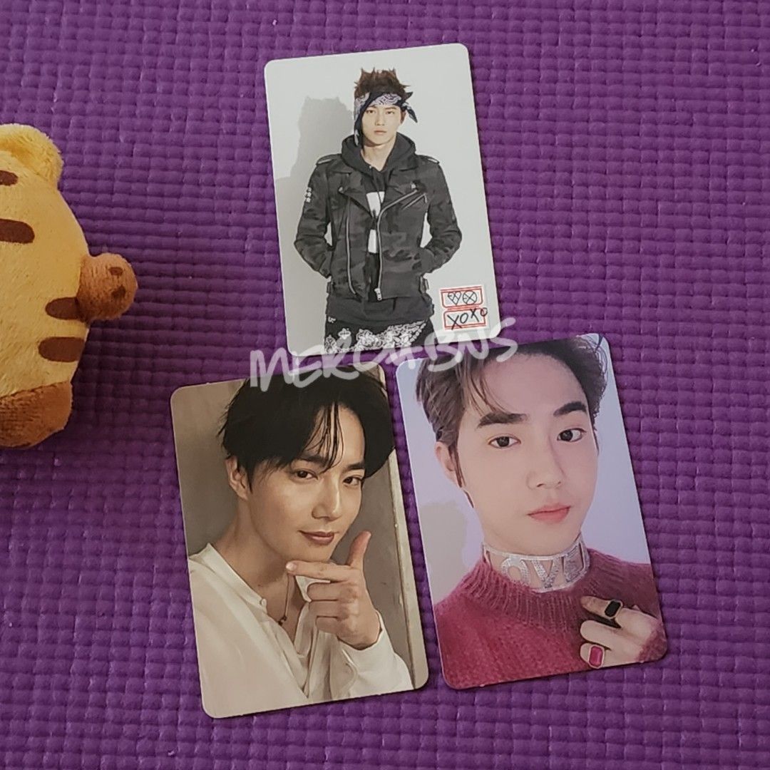 suho exo loveshot self-portrait bwcw photocard pc official kpop ...