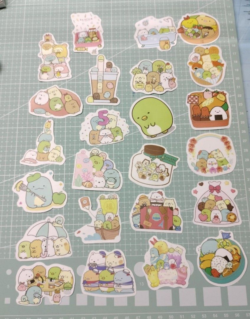 Cute Bujo Sumiko sticker Flakes, Hobbies & Toys, Stationery & Craft ...