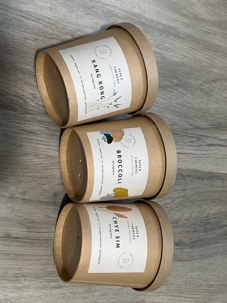 Super farmers kangkong broccoli chye sim, Furniture & Home Living ...