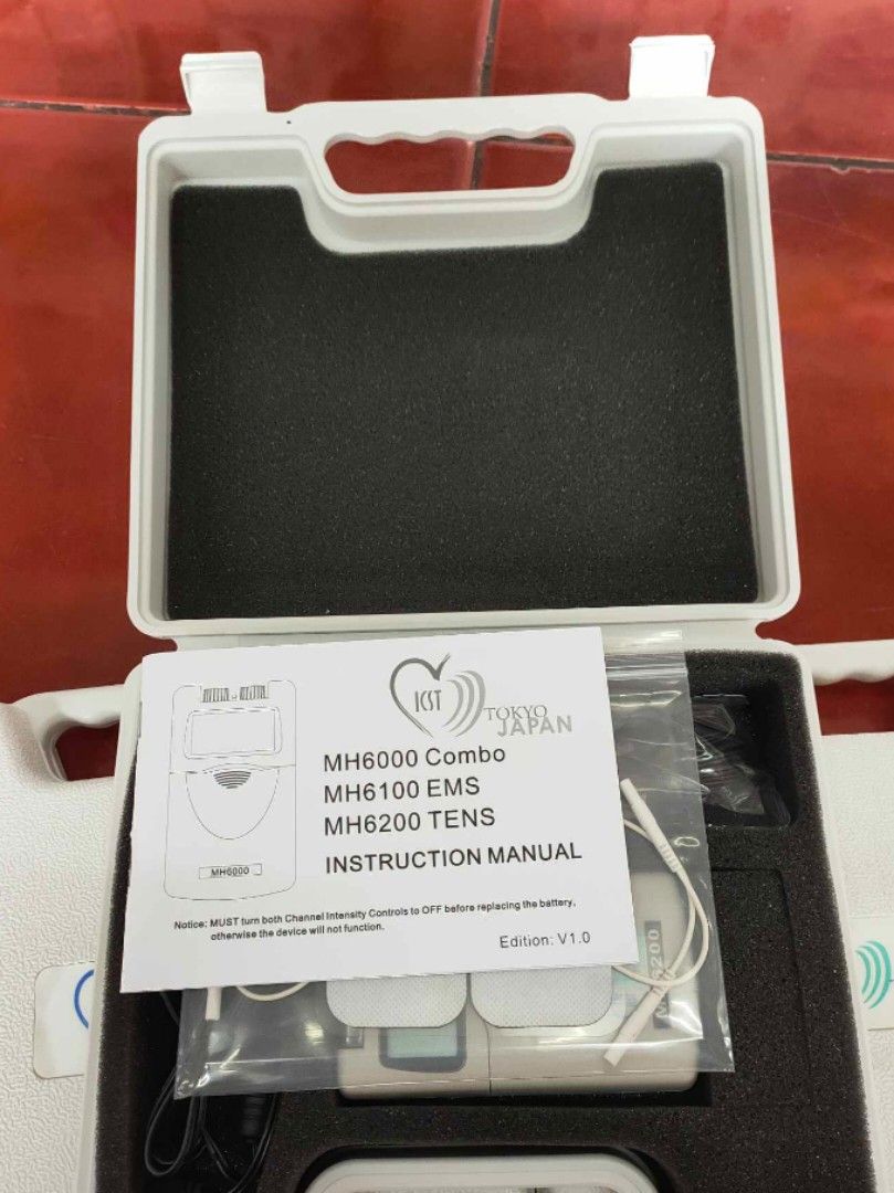 TENS Machine (MH6200 TENS), Health & Nutrition, Massage Devices on ...
