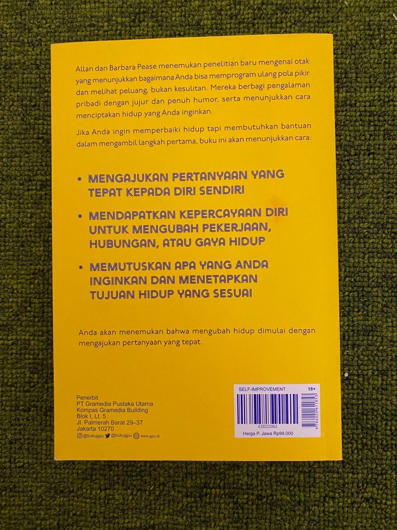 The Answer Allan And Barbara Pease Indonesian Buku And Alat Tulis