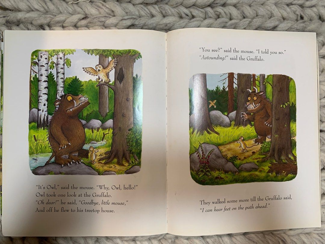The Gruffalo book & CD, Hobbies & Toys, Books & Magazines, Children's ...