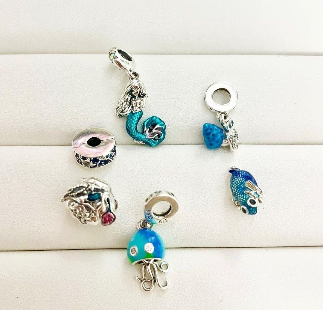 ⭐THE LITTLE MERMAID CHARMS -949 EACH, Women's Fashion, Jewelry ...