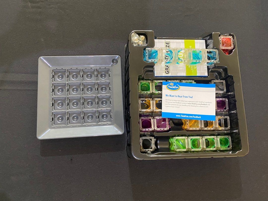 ThinkFun Gravity Maze Marble Run Brain Game and STEM Toy for Boys and ...