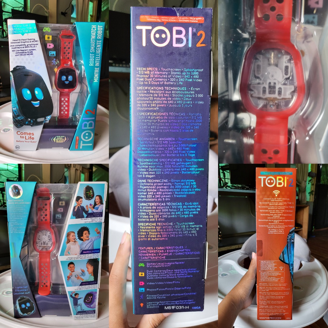 Tobi 2 Robot Smartwatch for Kids with Digital Camera, Video, Games ...