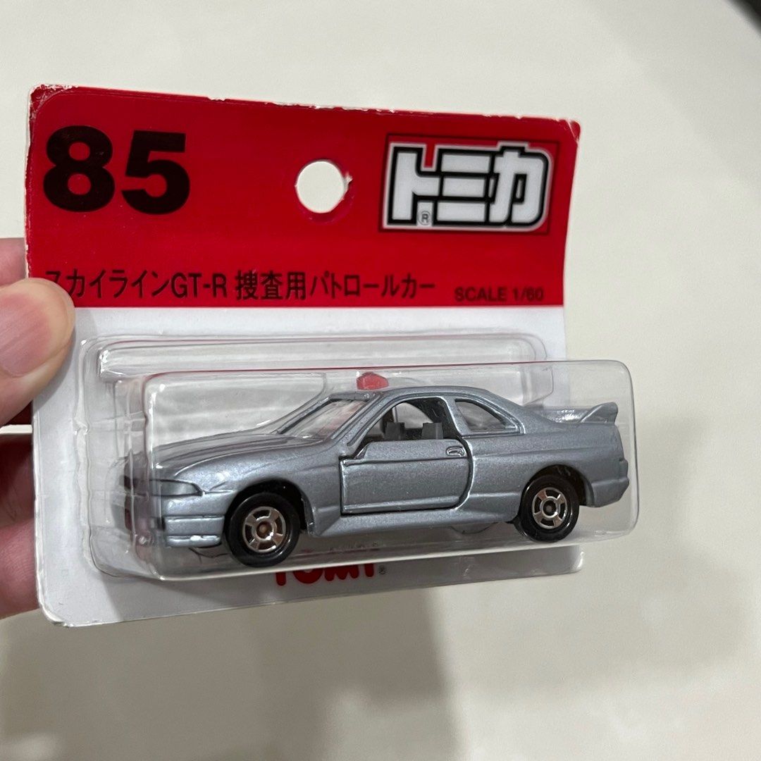 Tomica #85 Nissan Skyline GT-R R33 Investigation Car, #100 Honda Fit ...