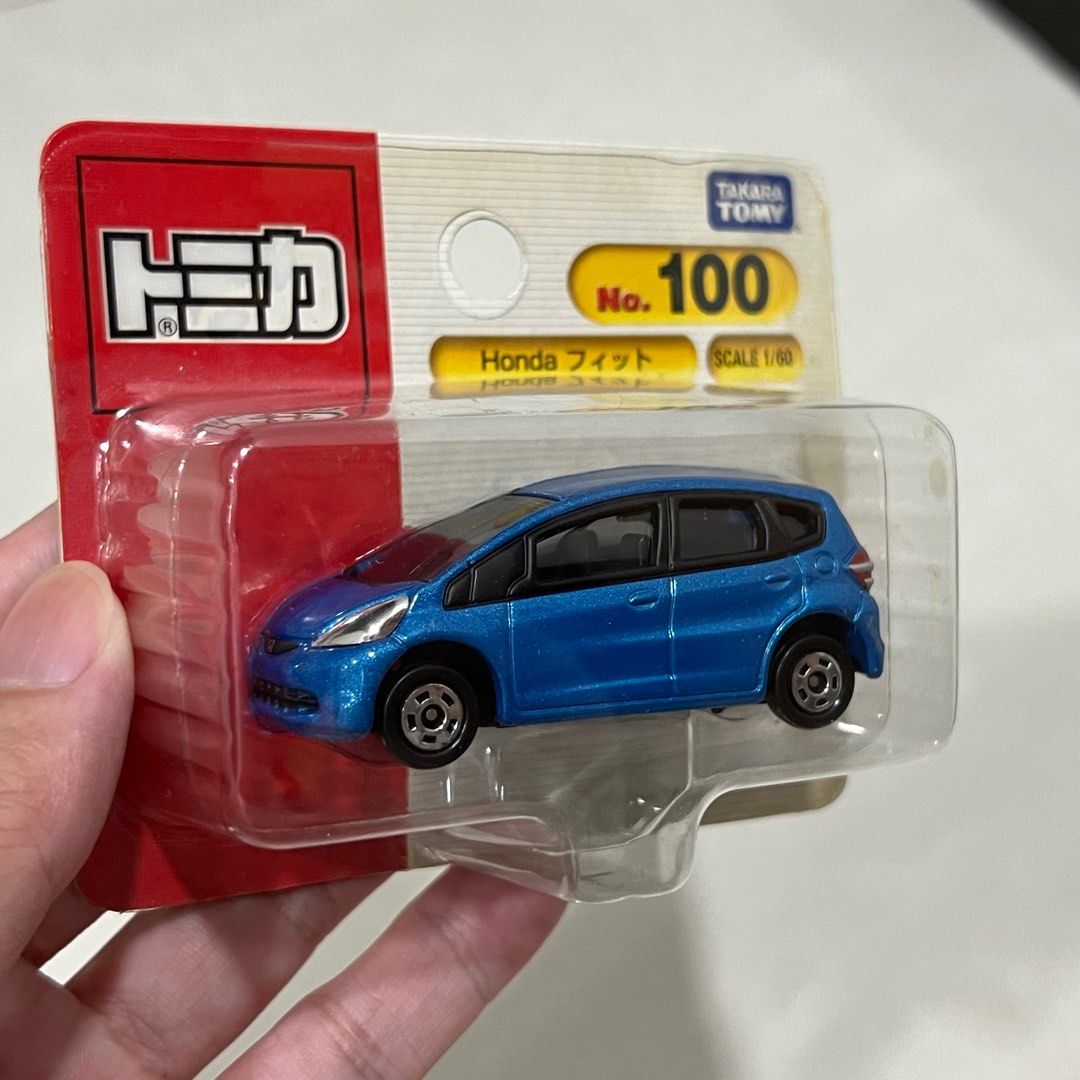 Tomica #85 Nissan Skyline GT-R R33 Investigation Car, #100 Honda Fit (Blister), Hobbies & Toys ...