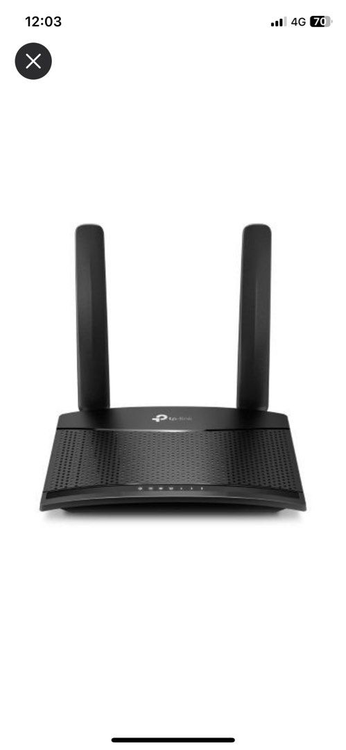TP-Link TL-MR100 300MBPS Wireless N4G LTE Router, Computers & Tech ...