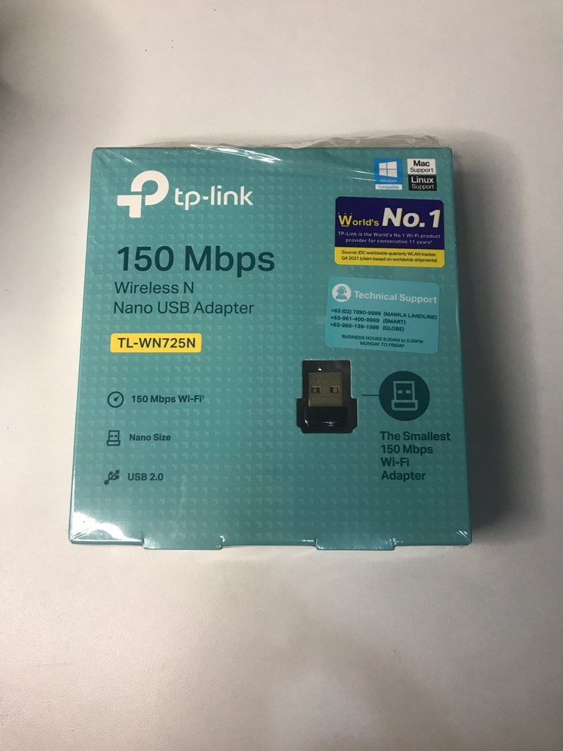 TP-Link Wireless N Nano USB Adapter, Computers & Tech, Parts ...
