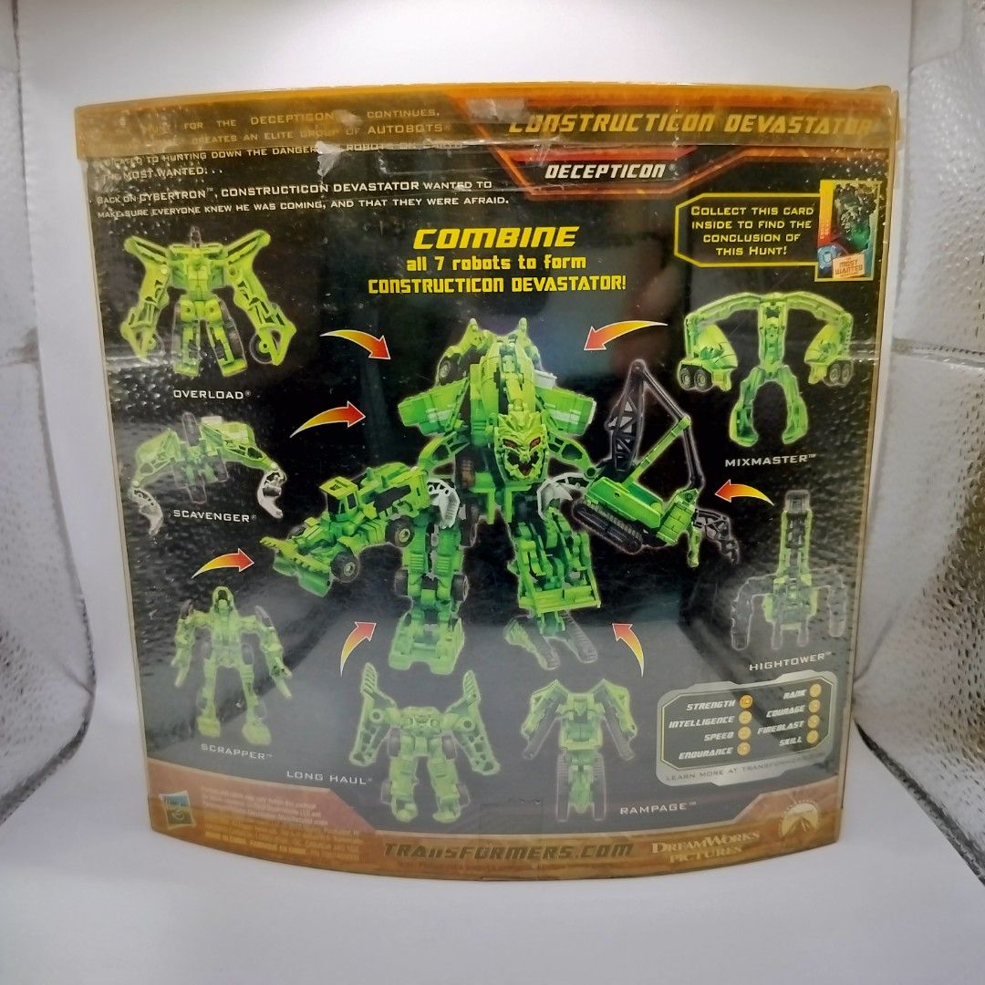 Transformers Constructicons Devastator G1 Color on Carousell