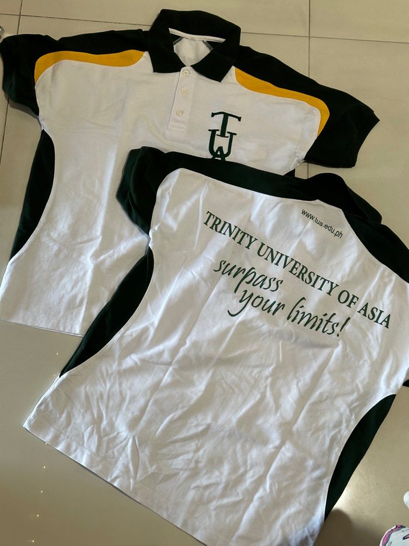 Trinity University Polo Shirt on Carousell