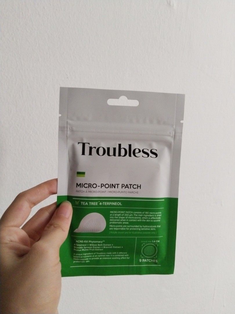 Troubless Micro-Point Patch, Beauty & Personal Care, Face, Face Care on ...