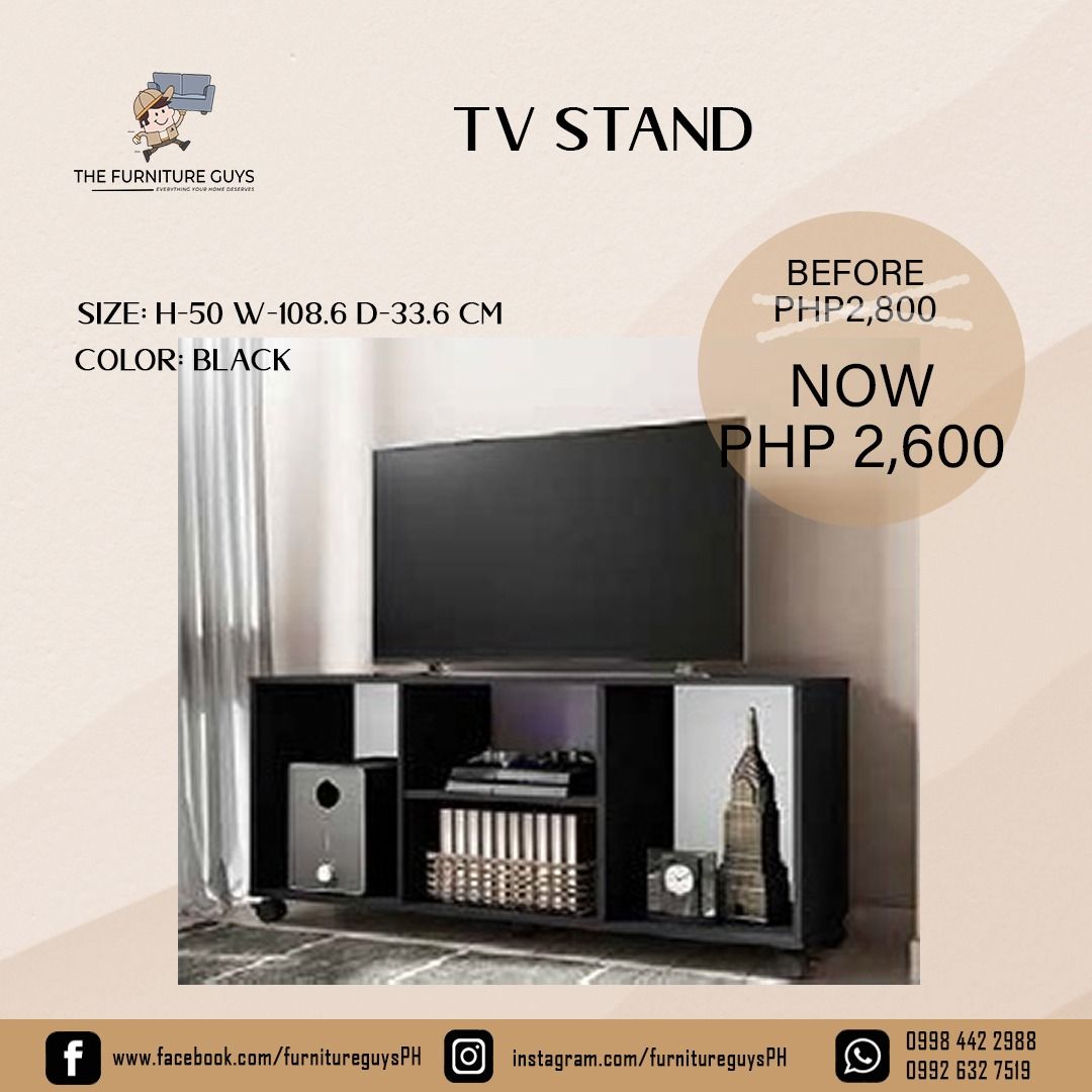 TV STAND/TV RACK on Carousell