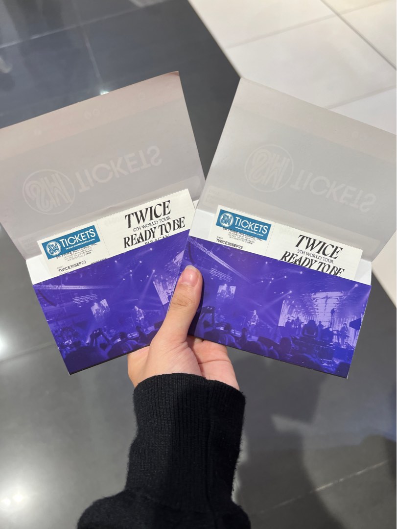 TWICE RTB TICKET, Tickets & Vouchers, Event Tickets on Carousell